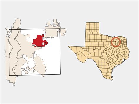 Fate TX Geographic Facts Maps MapSof Net