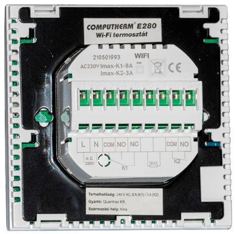 Терморегулятор Computherm E280 Wi Fi фото отзывы характеристики в интернет магазине Rozetka