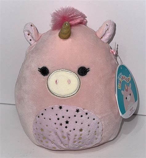Squishmallows Mikah The Unicorn Plush 7 5 Pink Stuffed Toy 2022 New