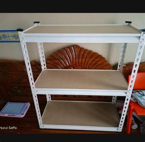 RAK BESI 3 TINGKAT Furniture Home Living Home Improvement