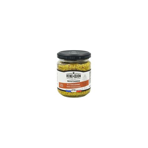 Moutarde à Lancienne 190g Reine De Dijon