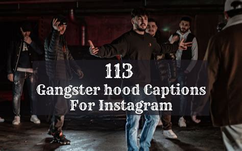 Best Gangster Quotes Hood Gangster Captions For Instagram
