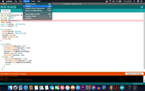 Hid Projecth No Such File Or Directory Hey Guys Im Currently Having A Problem Every Time I