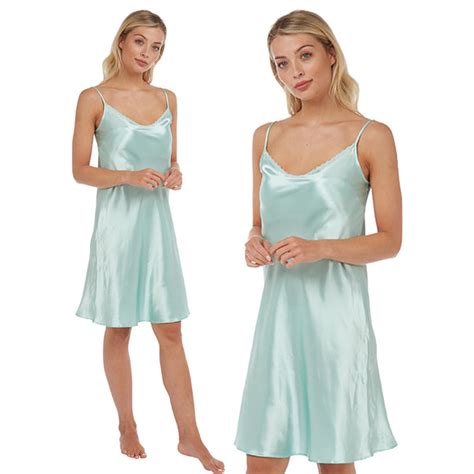 Satin Chemise Negligee And Slip Dresses In Uk Plus Sizes Just For You