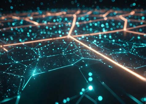 connected network big data flow digital connectivity futuristic