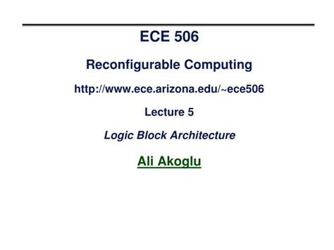Ppt Fpga Design Symmetrical Architecture Approach Powerpoint