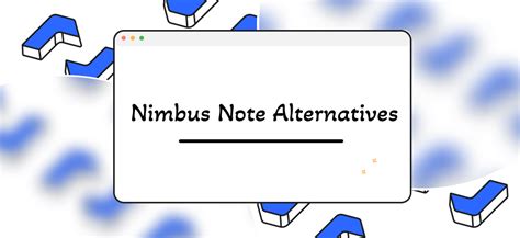 15 Best Nimbus Alternatives For 2023