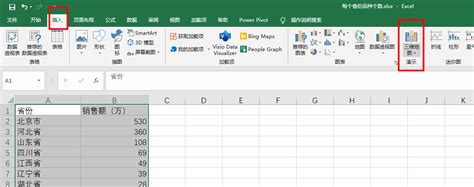 excel如何插入中国地图进行可视化 excel中国地图数据分析 csdn博客