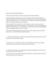 ECON1580 WRITTEN ASSIGNMENT UNIT 1 Docx ECON 1580 WRITTEN