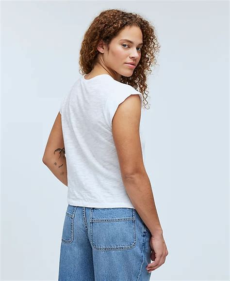 Slub Crewneck Muscle Tee Madewell