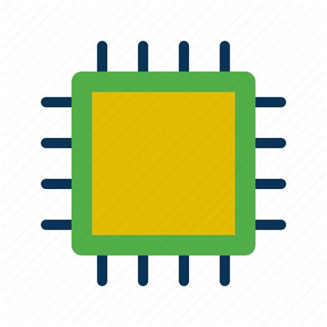 Chip Computer Device Technology Icon Download On Iconfinder