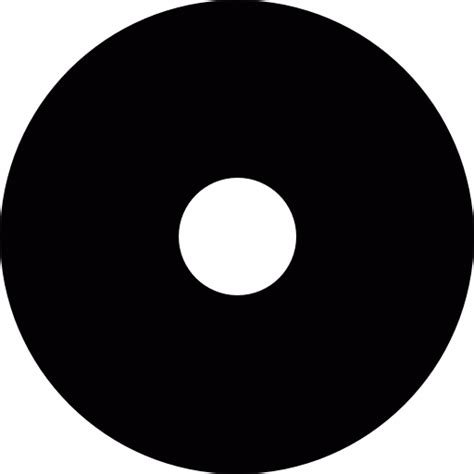two concentric disks free technology icons