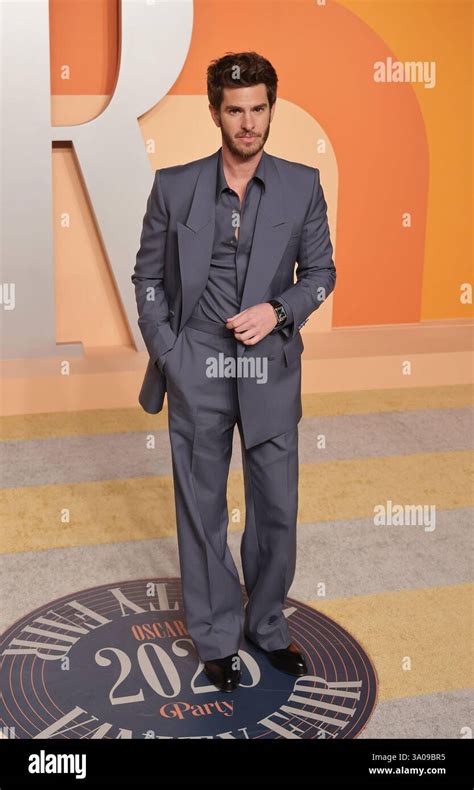 Andrew Garfield Attends The 2025 Vanity Fair Oscar Party At Wallis