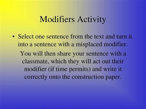 Warm Up Use Your Context Clues To Determine The Meaning Of This