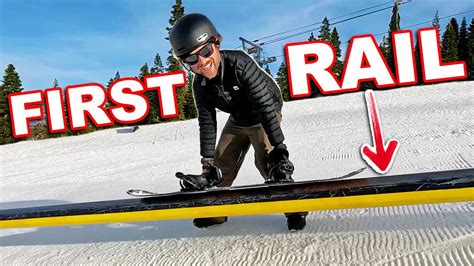 Tips For Surviving The First Rail Of The Snowboard Season YouTube