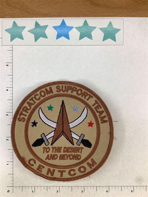 Theater Made Usaf Stratcom Support Team Centcom Patch 4847660229
