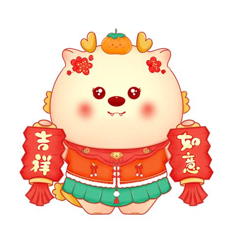原创2024龙年卡通IP形象设计 唐艳玲 68Design