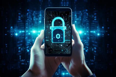 Premium Photo Ensuring Secure Internet Access Smartphone Encryption