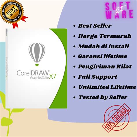 Jual PROMO Corel Draw X7 Full Version GDrive Win Coreldraw X7 Shopee Indonesia