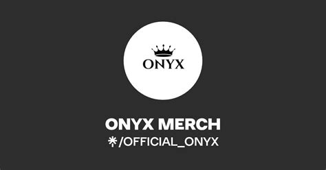 Onyx Merch Linktree