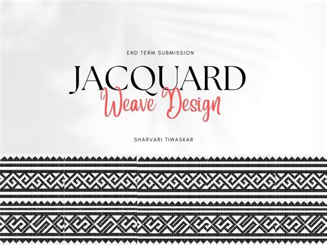 Jacquard Weave Design Project On Behance