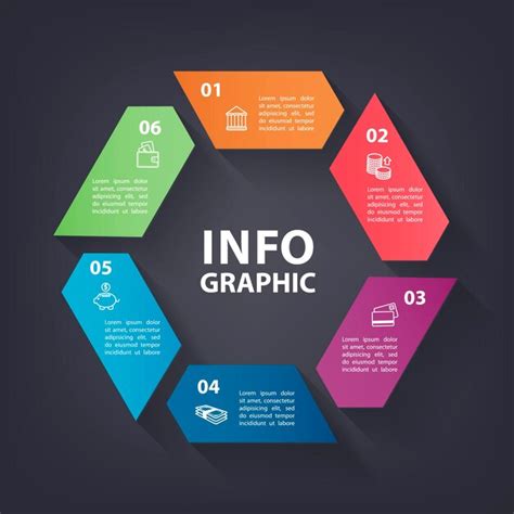Premium Vector Vector Colorful Loop Infographic Template For Diagram