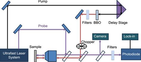 The Transient Absorption Setup To Measure Time Resolved Differential