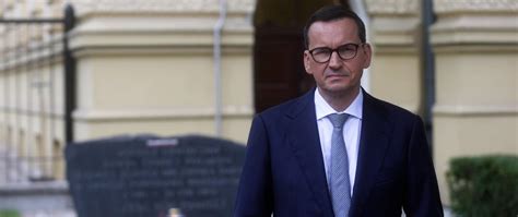 Premier Mateusz Morawiecki Apeluje Do Prezydenta Warszawy O Podpisanie
