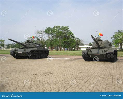 Tanks Car Of Thai Army Editorial Stock Image Image Of Kaen 75401484