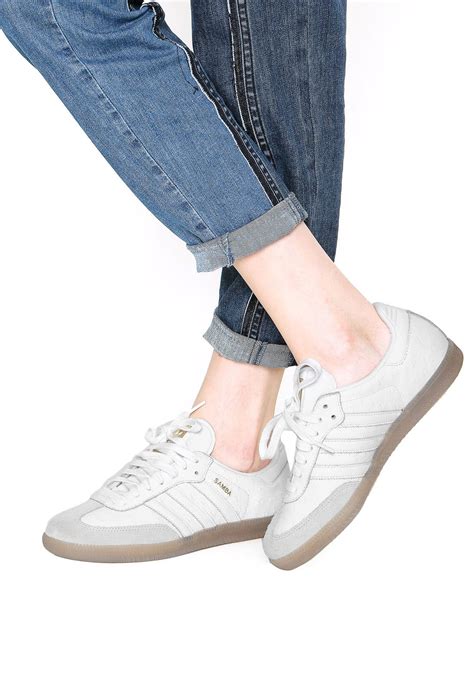 Tênis Adidas Originals Samba Brancobege Compre Agora Dafiti Brasil