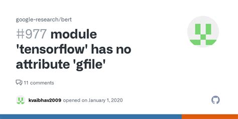 Module Tensorflow Has No Attribute Gfile Issue 977 Google