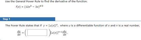 solved identify the inside function u g x and the
