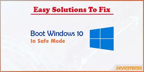 How To Boot Windows 10 In Safe Mode Artofit