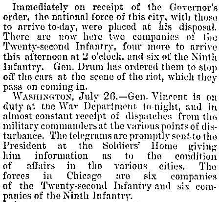 The 22nd Infantry Regiment 1874 1878
