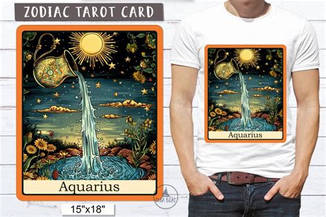 Aquarius Clipart Astrology Sign Tarot Card Zodiac Sign