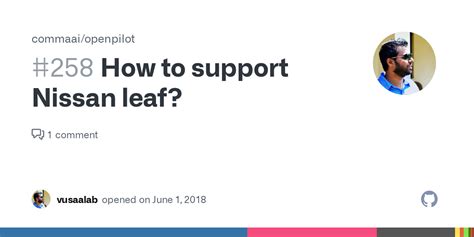 How To Support Nissan Leaf Issue 258 Commaai Openpilot GitHub