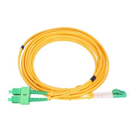 Extralink SC APC LC APC Patchcord Single Mode Duplex 9 125um 3mm 5m Enaa