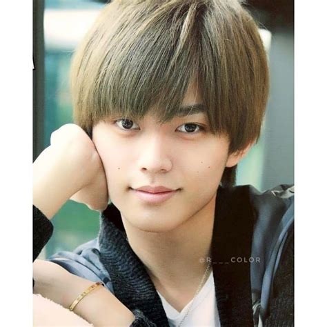 R On Instagram “ずっと、こっちではあげてなかったな～🖤ってひと 永瀬廉キンプリ国民漆黒大人ティアラ