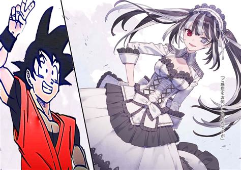 Goku And Kurumi Inverse Light Novel By Glegetto On Deviantart