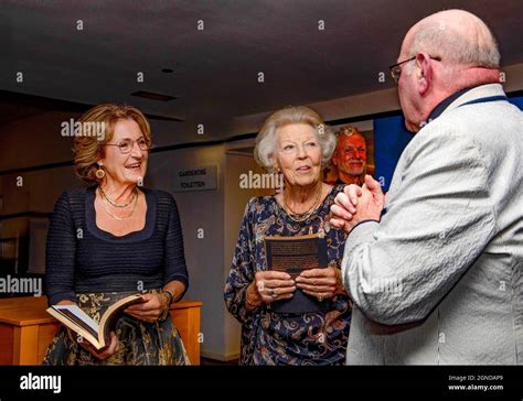 Princess Beatrix And Her Sister Princess Margriet Attend The