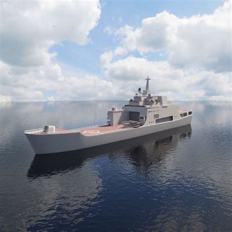 Ship Ivan Rogov Class 3d Model Cgtrader