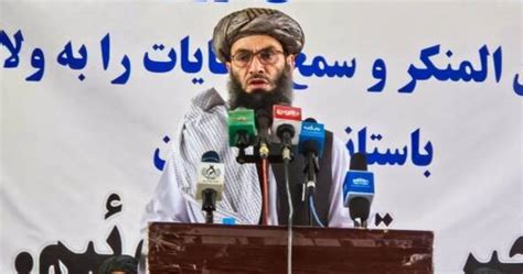 وزیر امر به معروف طالبان در اجرای شریعت پروای هیچکس را نداریم