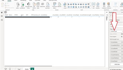 Custom Drill Down Issue Returns 1 Row Instead Of Microsoft