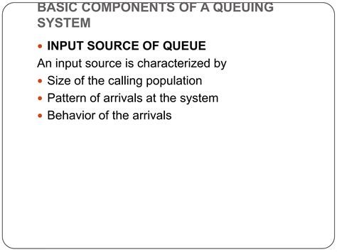 Queuing Theory Ppt
