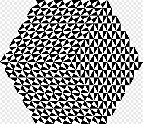 펜로즈 삼각형 그리기 테셀레이션 펜로즈 타일링 흑백 각도 삼각형 Png Pngegg