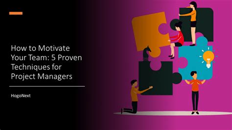 How To Motivate Your Team 5 Proven Techniques For Project Managers Hogonext