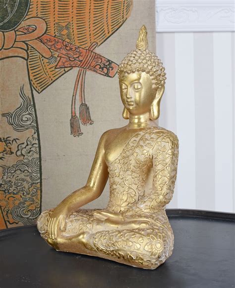 Buddha Figur Buddha Im Lotussitz Gartenfigur Palazzo Int Ltd And Co Kg