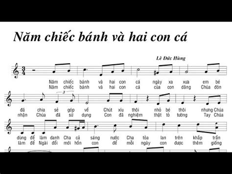 NĂm ChiẾc BÁnh VÀ Hai Con CÁ Lê Đức Hùng Gia Ân Youtube