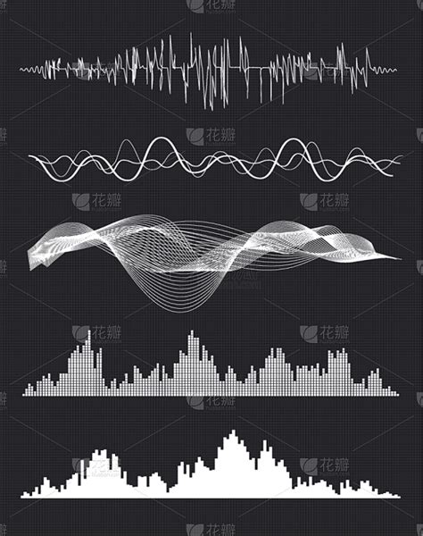 音乐 声波 白色 频率 技术 图像 矢量 豆科植物 收音机 交流