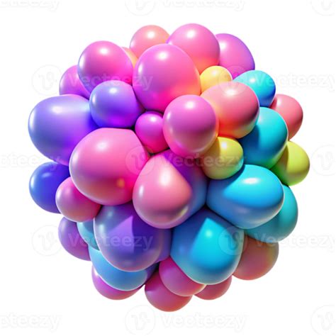 Impressive Classic A Cluster Of Amorphous Translucent Blobs High Quality 57892027 Png